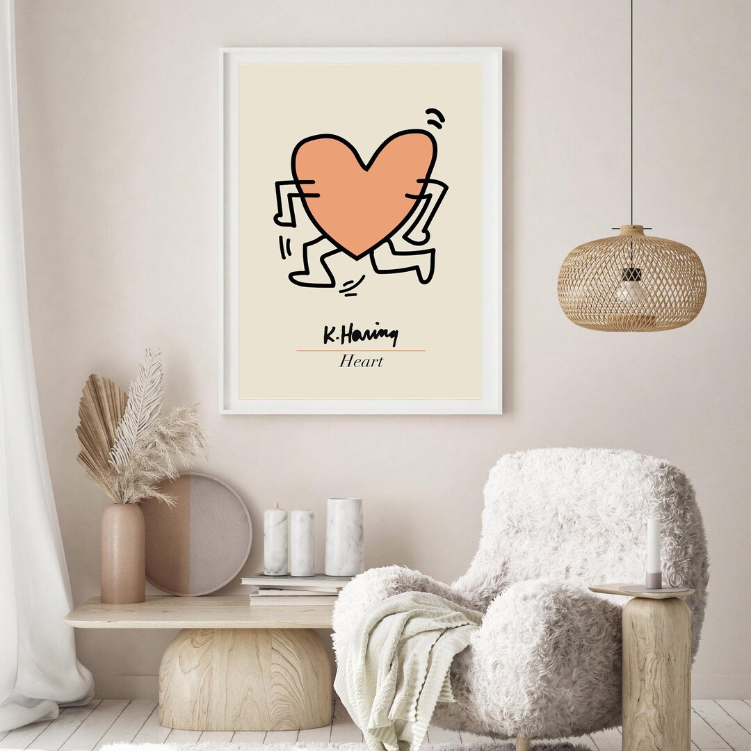 Keith Haring Love Pop Art, Keith Haring Poster, Keith Haring Print ...