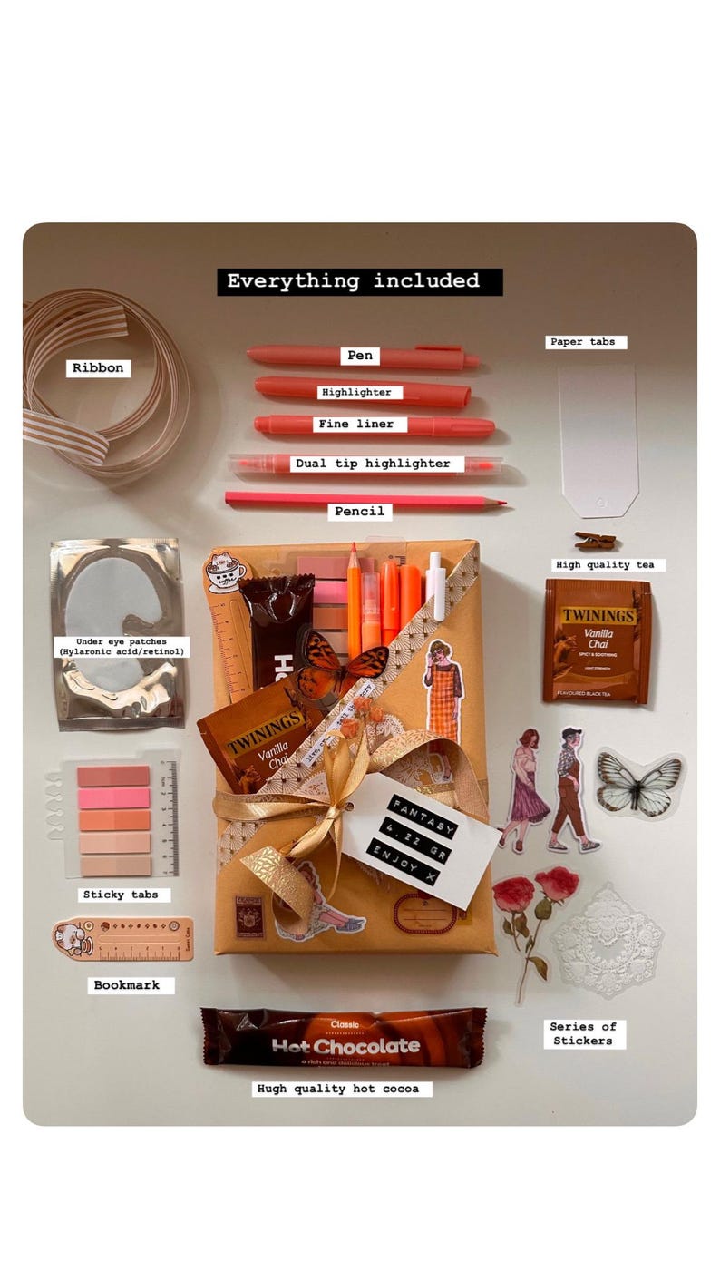 Gift for Her Mystery Box Personalized Bookish Gift Box for Reader Blind Date With a Book Lover ...