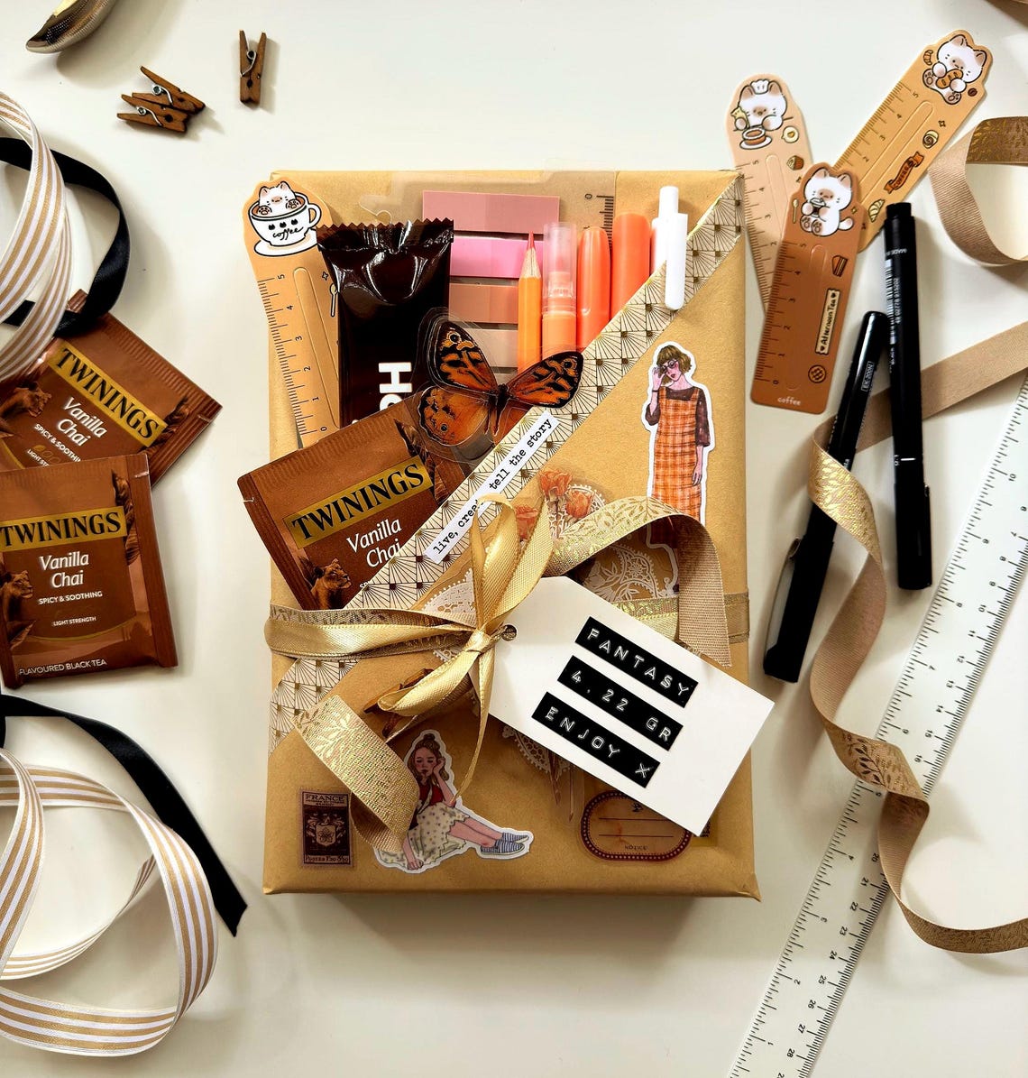 Gift for Her Mystery Box Personalized Bookish Gift Box for Reader Blind ...