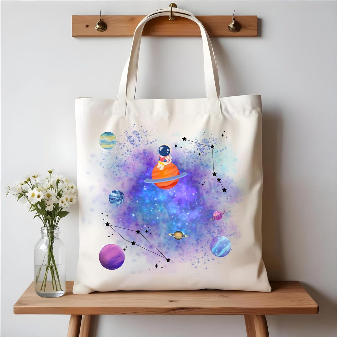 Seamless Galaxy Pattern | Space-themed PNG Digital File, 3000x3000 Px ...