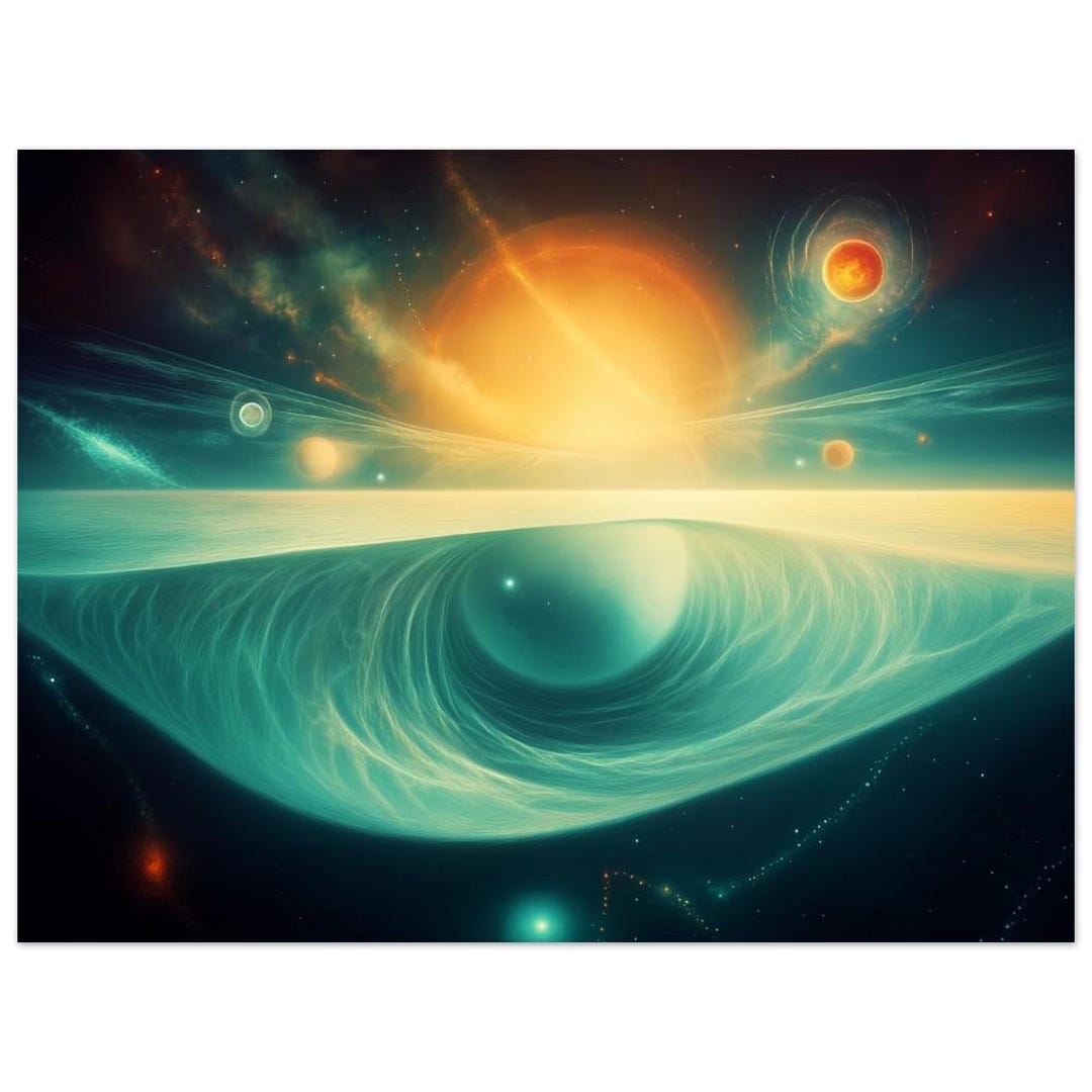 Theory of Relativity Classic Semi-glossy Paper Poster 75x100 Cm / 30x40 ...
