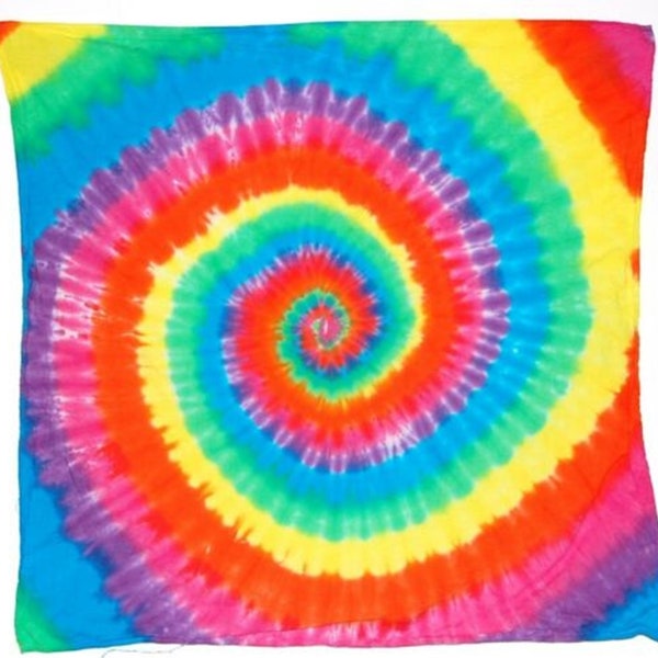 Tie Dye Handkerchief - Etsy