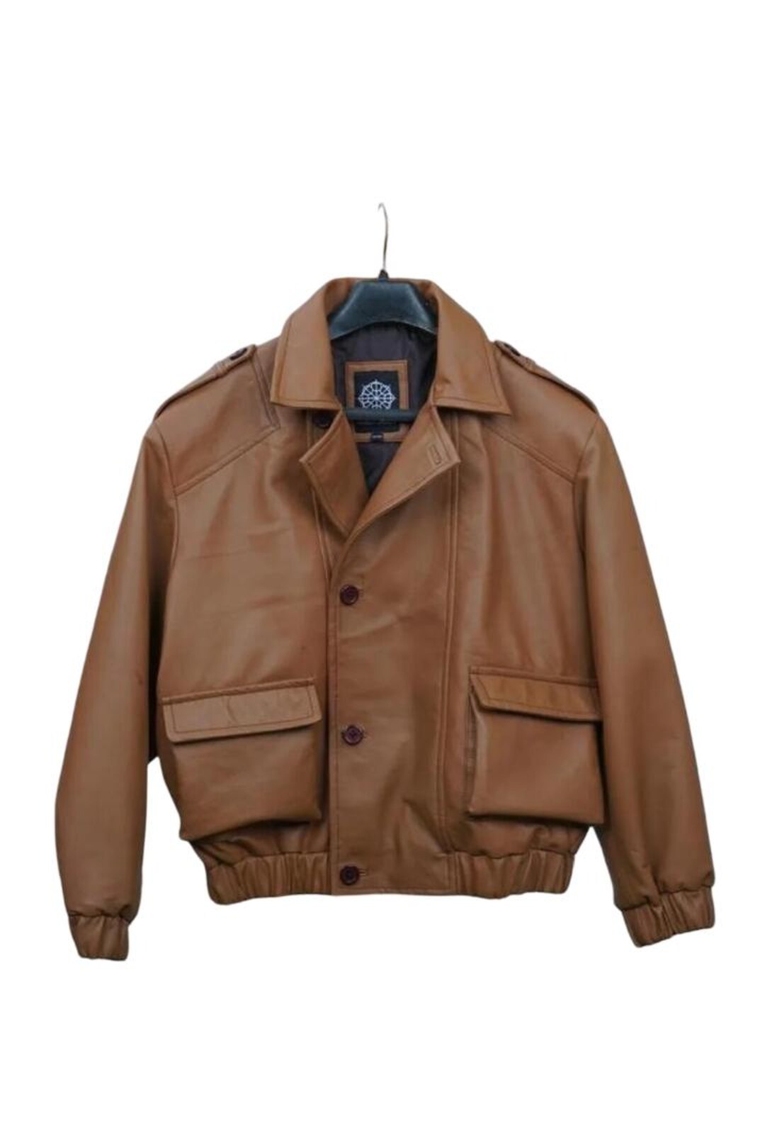 Handmade Major-inspired Cosplay Leather Jacket | Cyberpunk Anime Style ...
