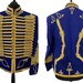 Men's Scottish Royal Blue Hussar Tunic Napoleonic Pelisse Jimi Hendrix ...