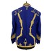 Men's Scottish Royal Blue Hussar Tunic Napoleonic Pelisse Jimi Hendrix ...