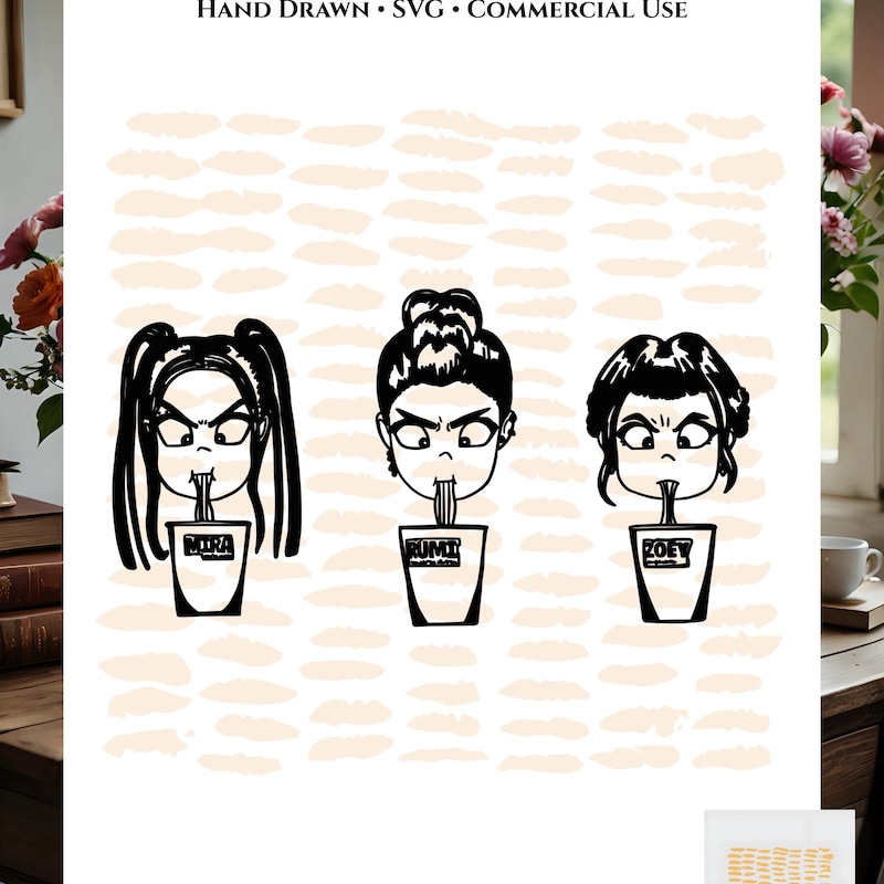 Kpop Demon Hunter Patterns - Etsy