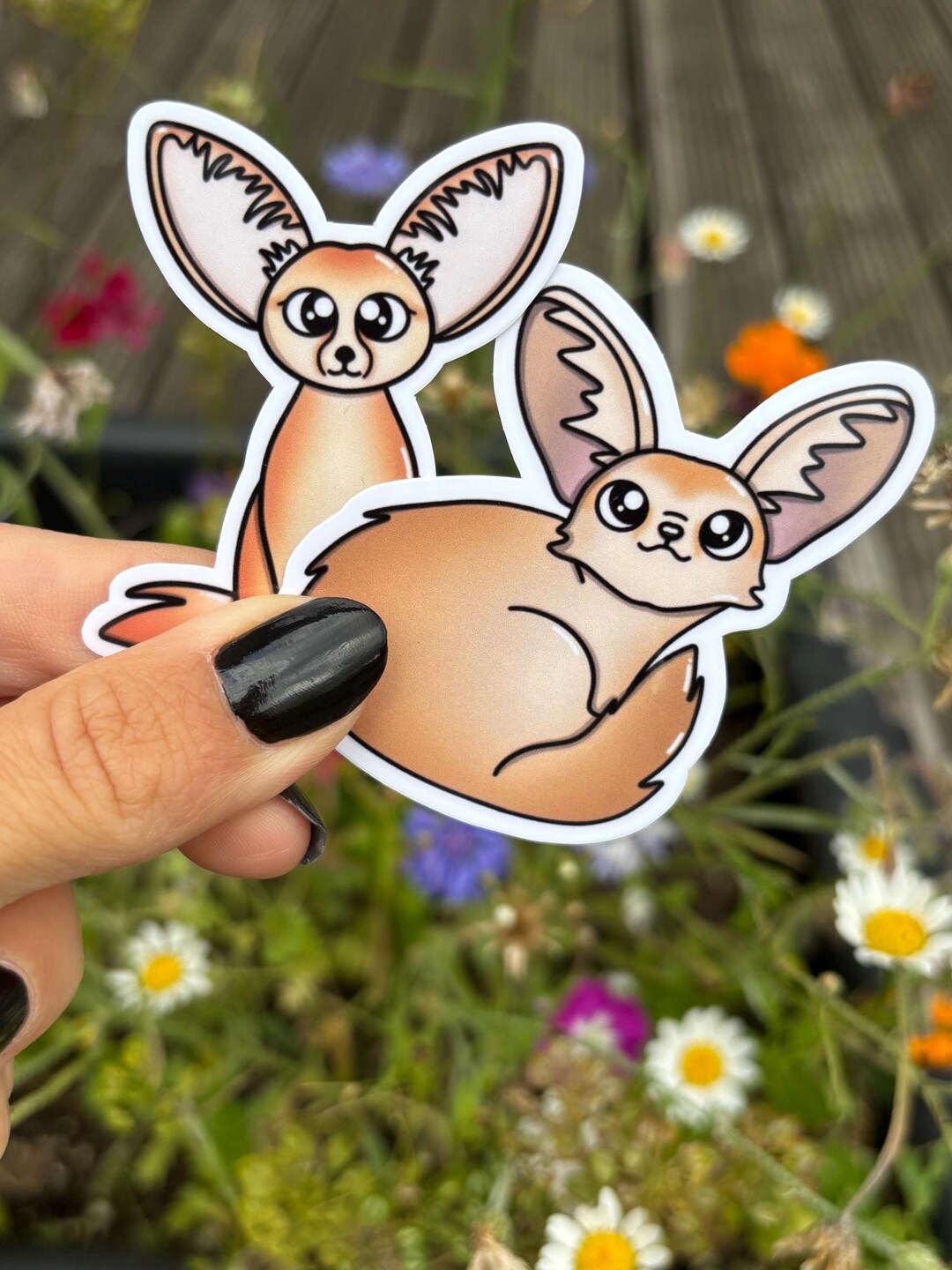 Fennec Fox, Sticker, Decal - Etsy