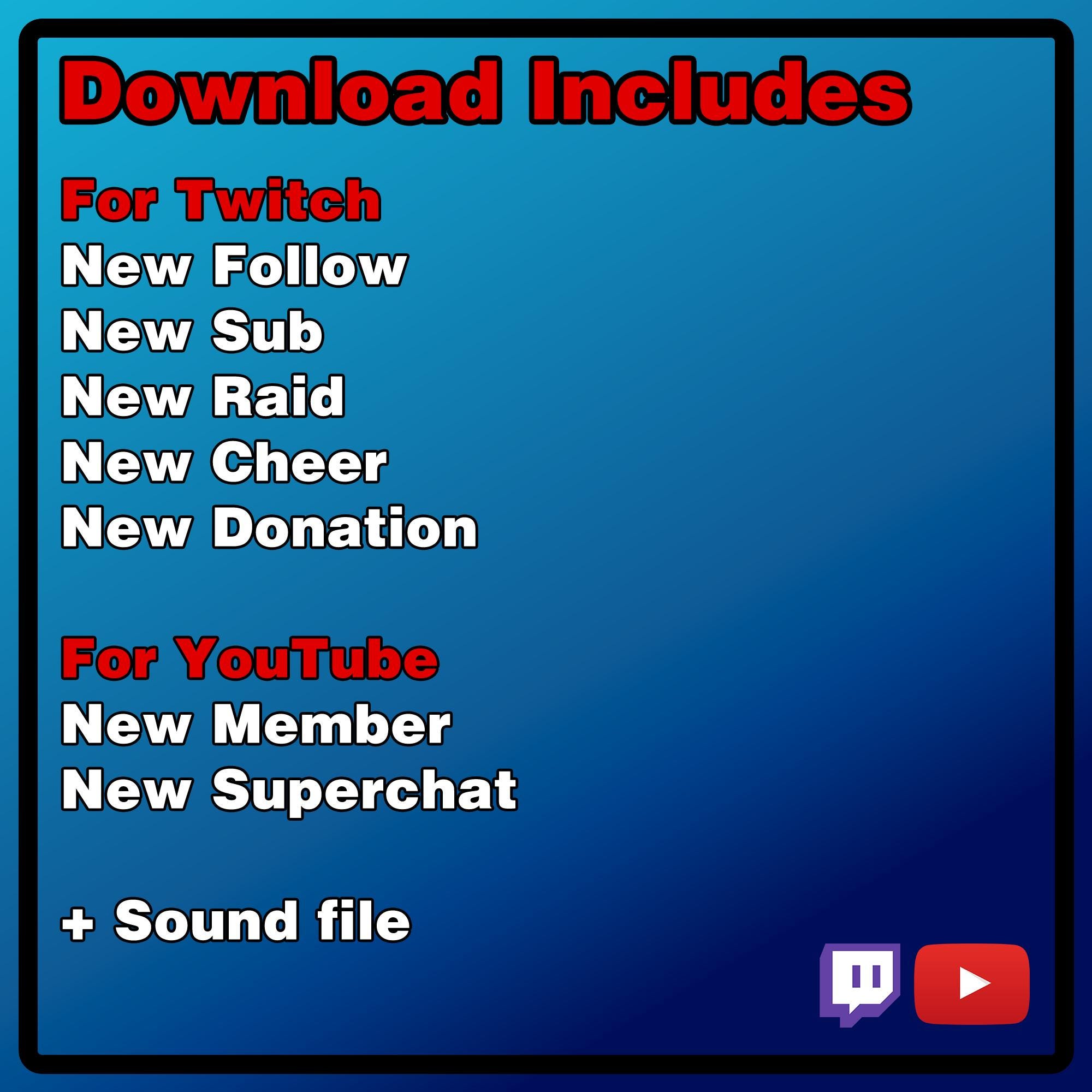 Ninja Anime Animated Alert for Your Twitch, Kick or Youtube Stream ...