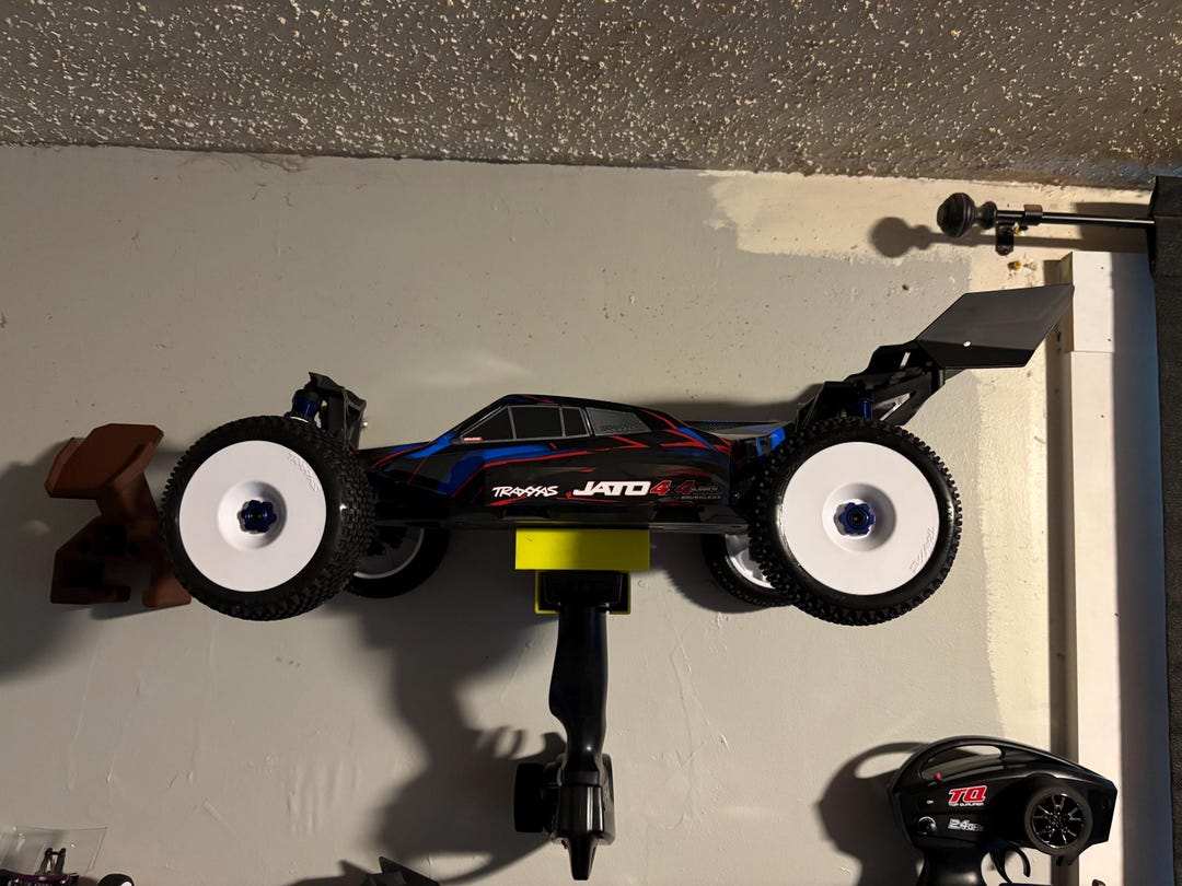 Traxxas Jato 4x4 Bl-2s and Vxl Wall Mount and Radio Hanger - Etsy