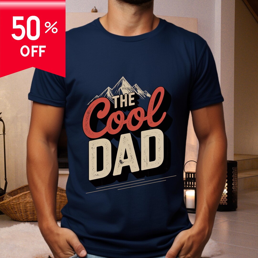 The Cool Dad Png Retro Dad Sublimation Design Fathers Day Dad Life Png ...