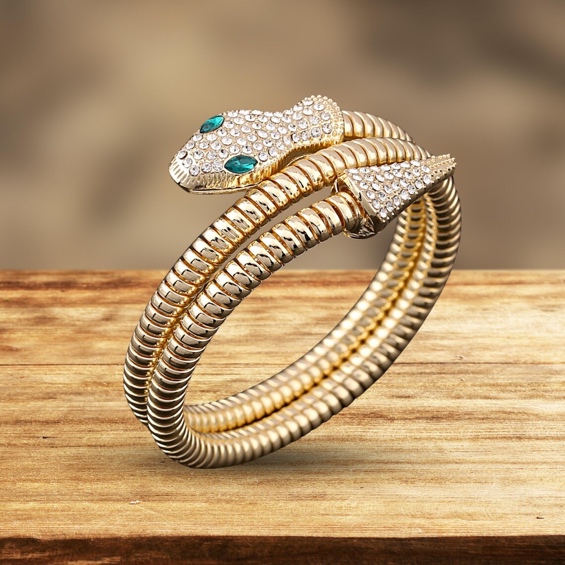 Snake Bracelet, Adjustable Bracelet, Snake Wrap Bracelet, Womens Snake ...