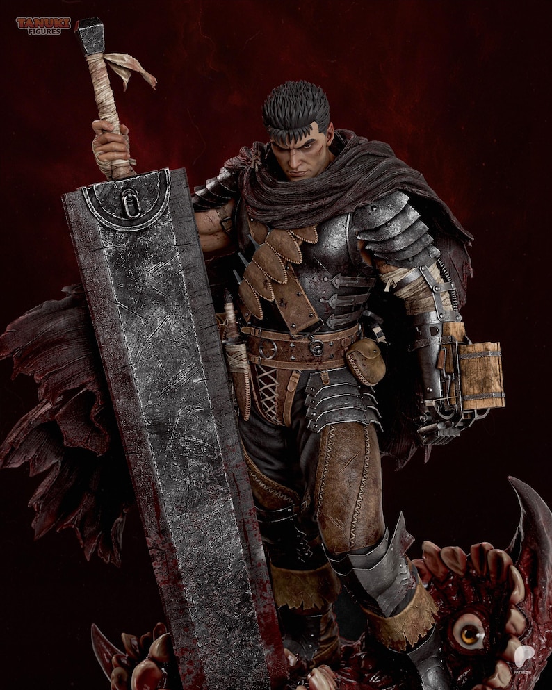 Guts Berserk STL File 3D Printable - Digital Download - Etsy