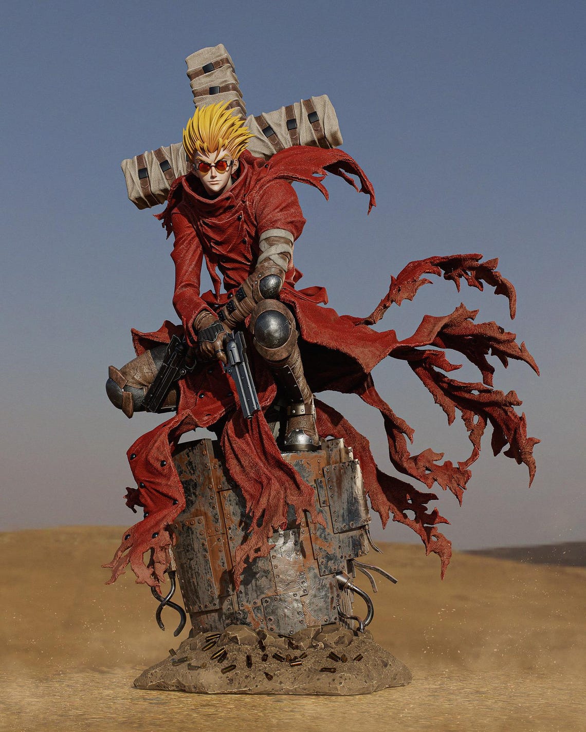 Vash the Stampede / Trigun / Gunslinger Warrior Fighter Western / 3D ...