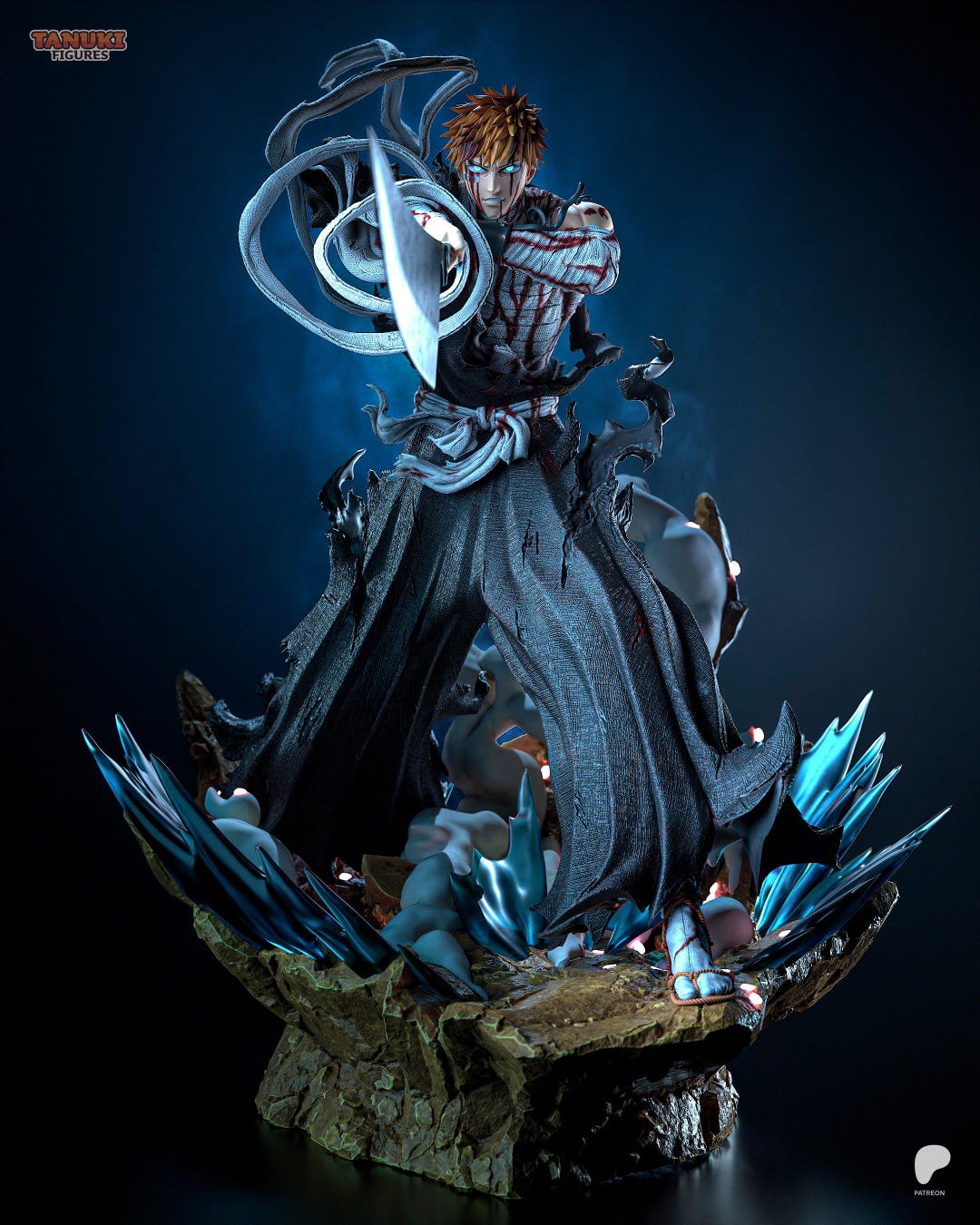 Ichigo Kurosaki Bleach - STL File - Digital Download - 3D Printable ...