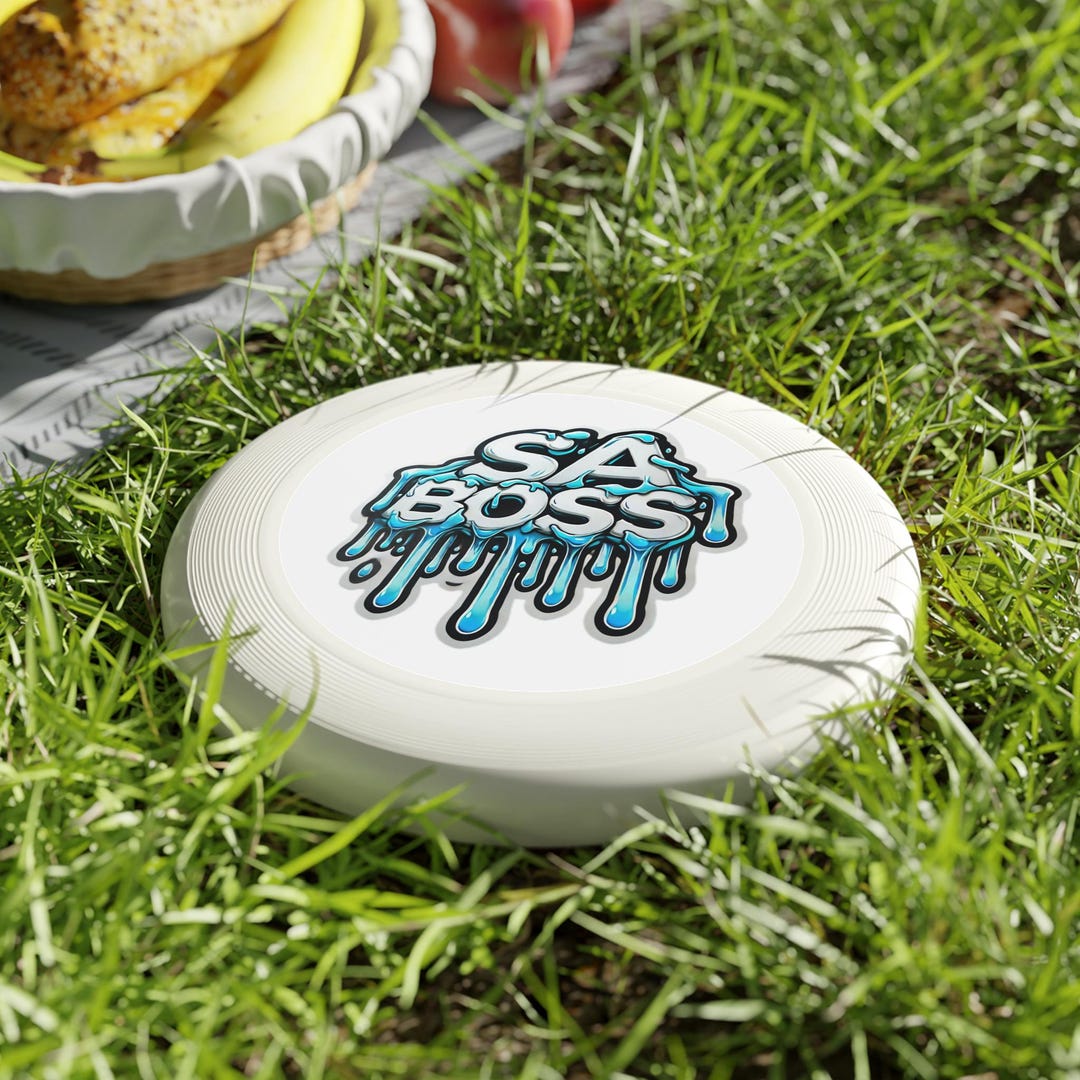 Custom Wham-o Frisbee With 'SA BOSS' Design, Fun Outdoor Game, Perfect ...
