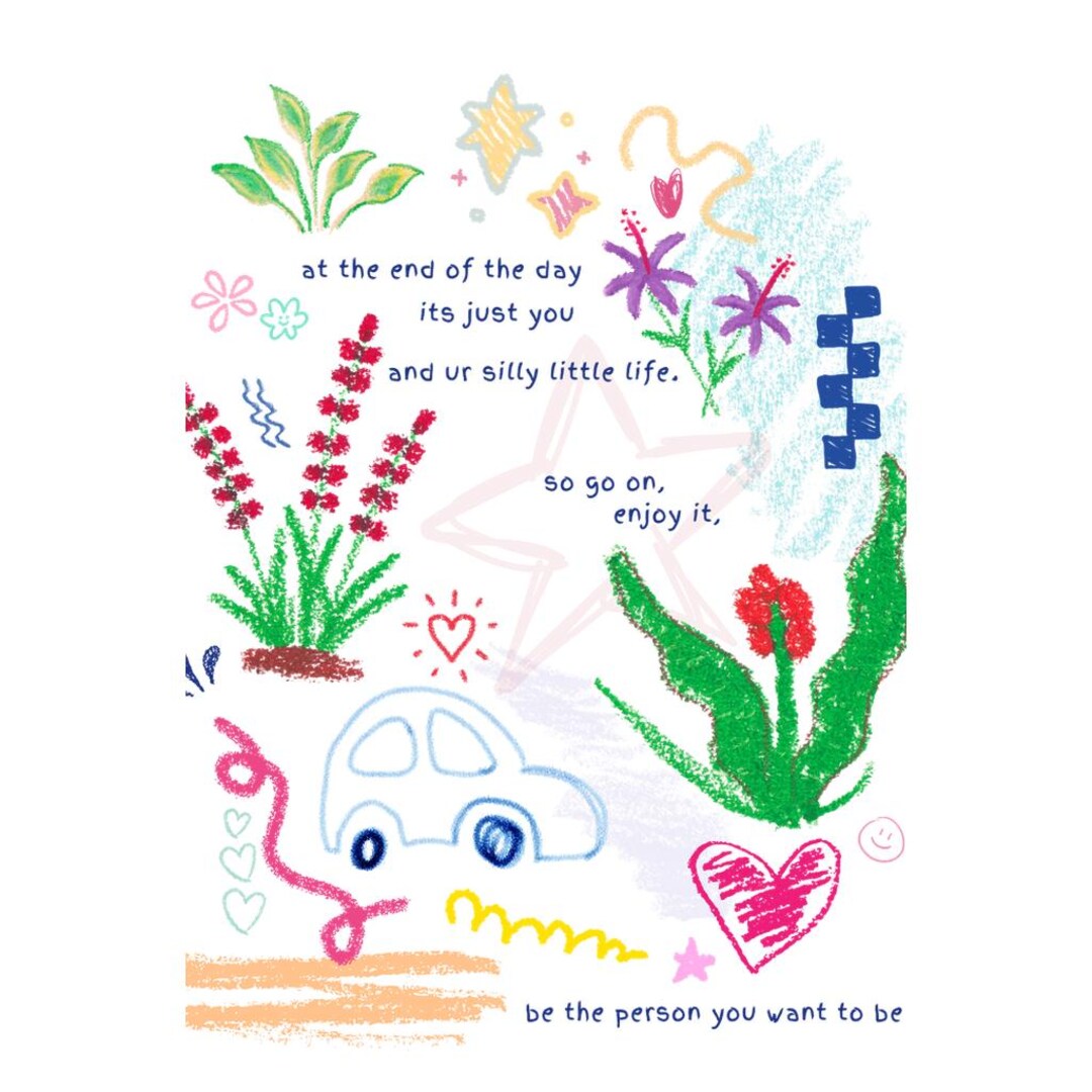 Silly Life Poster - Etsy