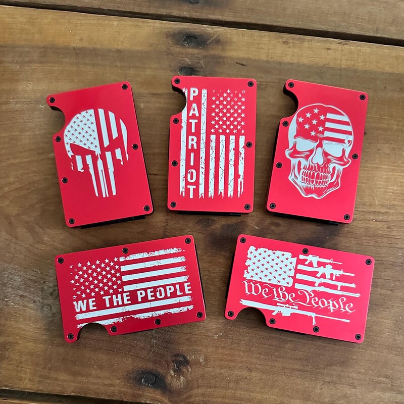 Aluminum Wallet Women - Etsy