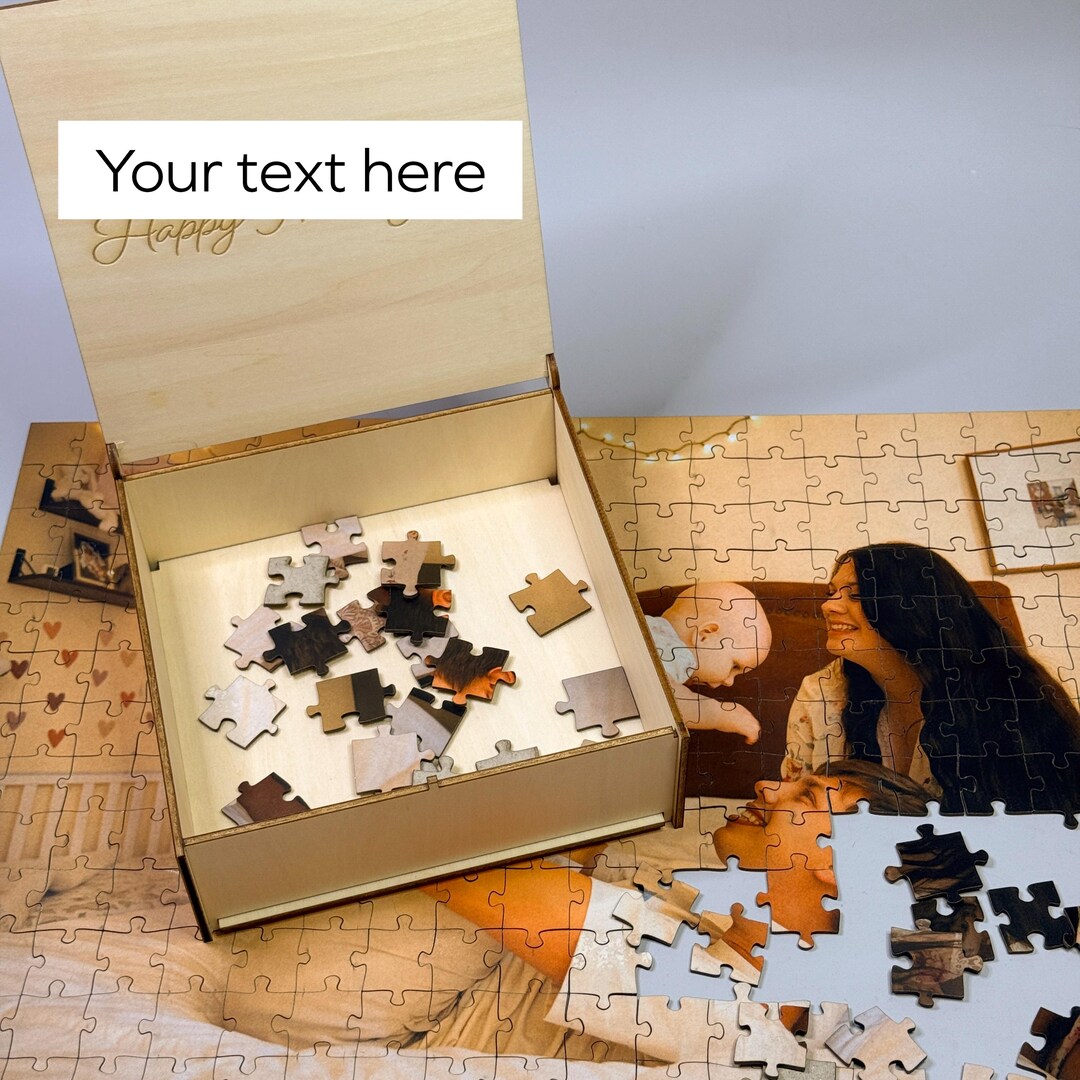 Personalized Jigsaw Photo Puzzle - Handmade With Premium Quality - Etsy