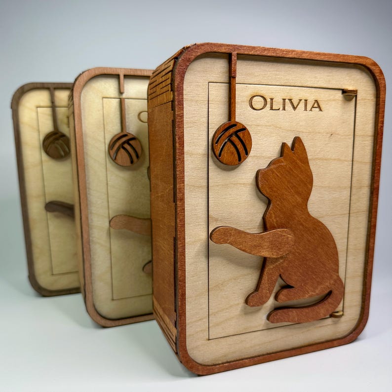 Personalized Wooden Cat Piggy Bank, Nursery Decor - Etsy
