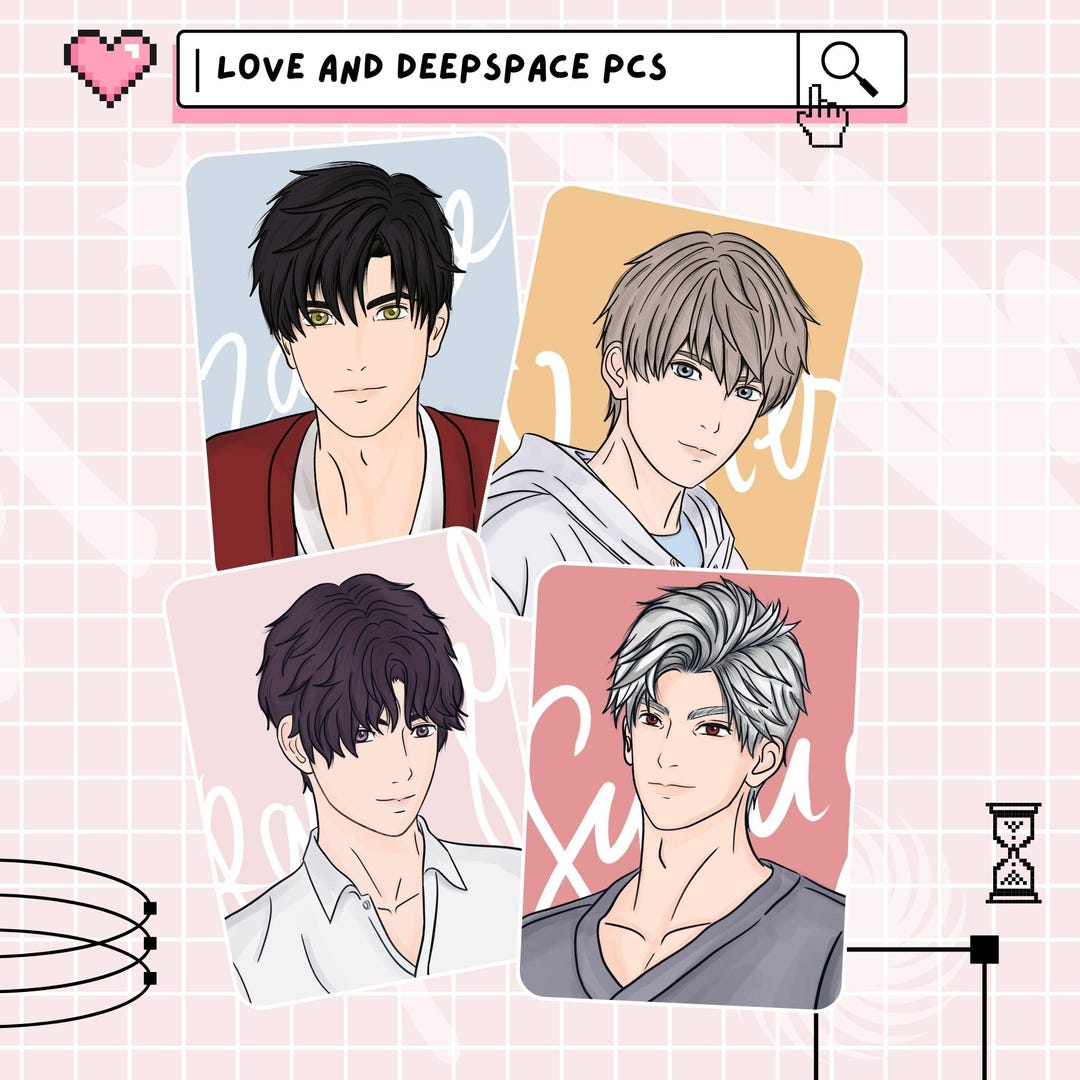 Love and Deepspace Photocard Fanart 1 - Etsy