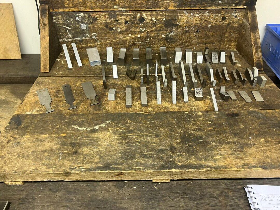 Box of Scratch Built Angle Gauges - Etsy UK