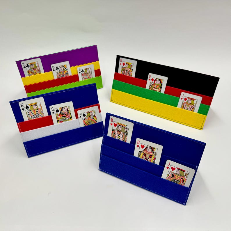 Playing Card Holder and Stand PDF Sewing Pattern : Beginner Friendly ...