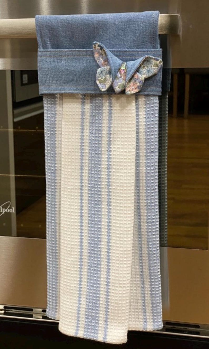 PDF- Modern Hanging Tea Towel Sewing Pattern - Perfect for Beginners ...