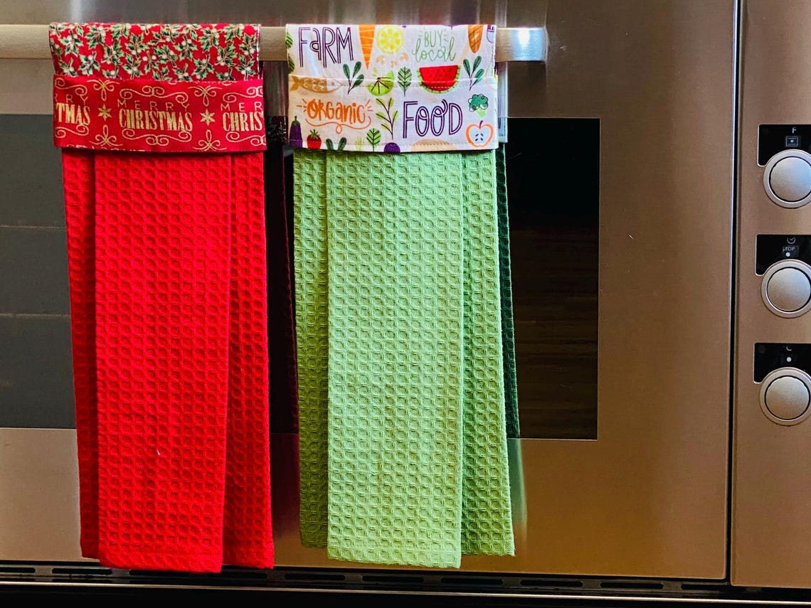 PDF- Modern Hanging Tea Towel Sewing Pattern - Perfect for Beginners ...