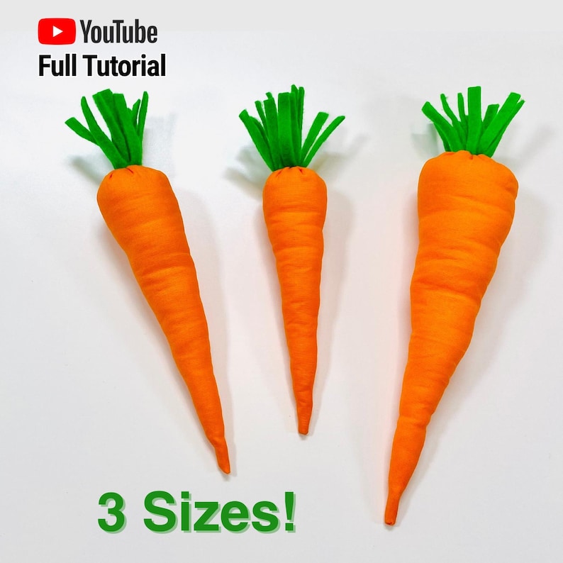 Pdf-fabric Carrot Sewing Pattern : Digital Download - Etsy