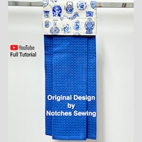 Modern Hanging Tea Towel Sewing Pattern: Beginner Friendly (digital ...