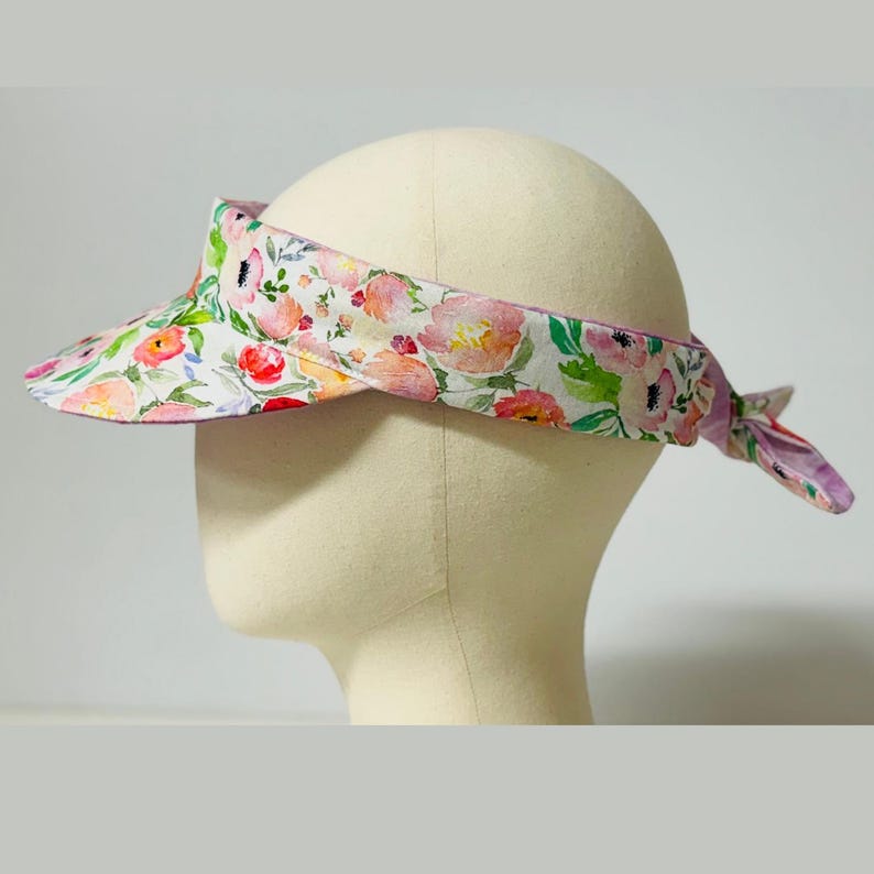 PDF - Reversible Sun Visor With Wired Headband Pattern : Digital ...