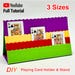 Playing Card Holder and Stand PDF Sewing Pattern : Beginner Friendly ...