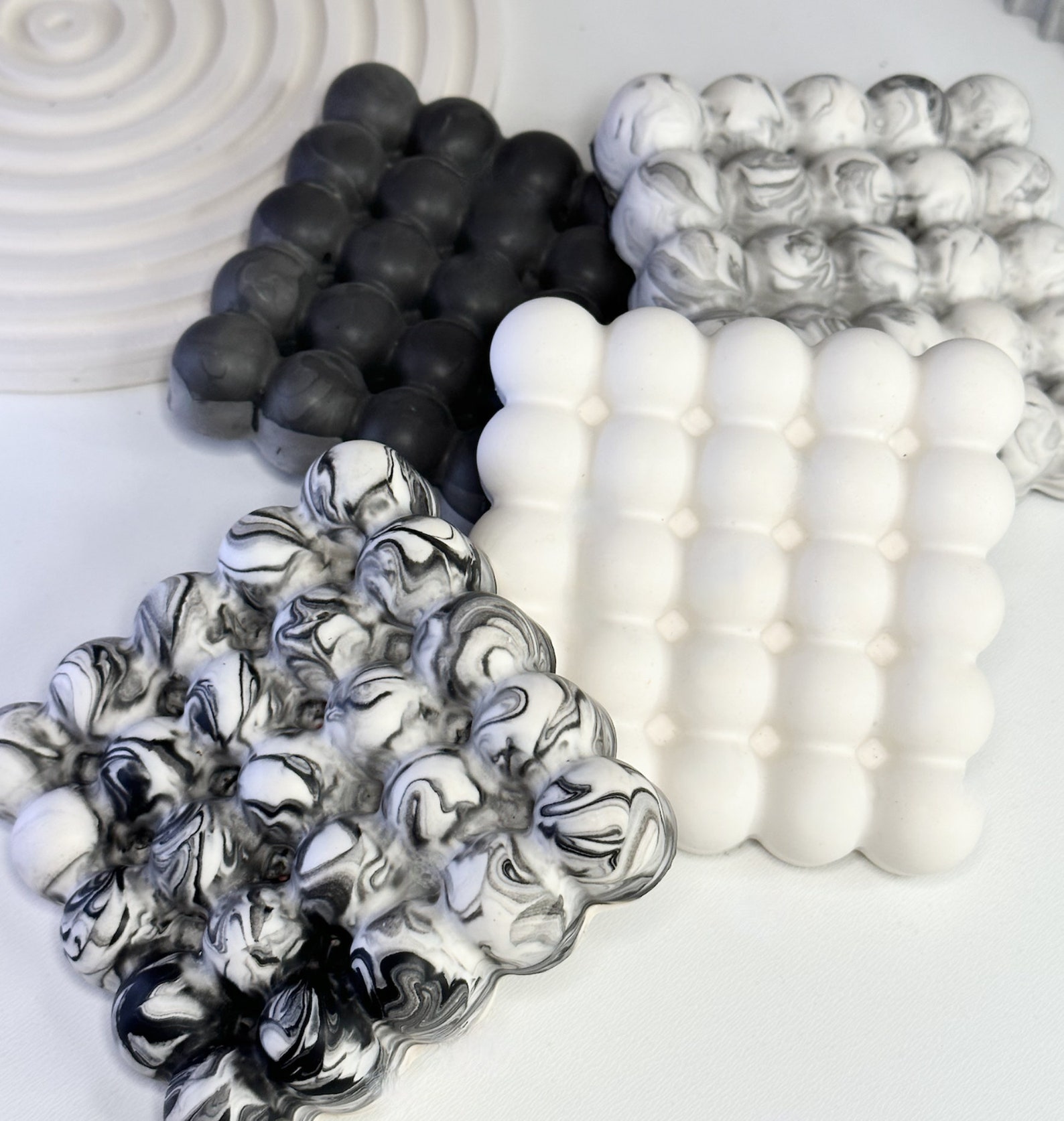 BUBBLE Soap Tray. Modern, Trendy BUBBLE Soap Tray. Perfect for Fancy ...