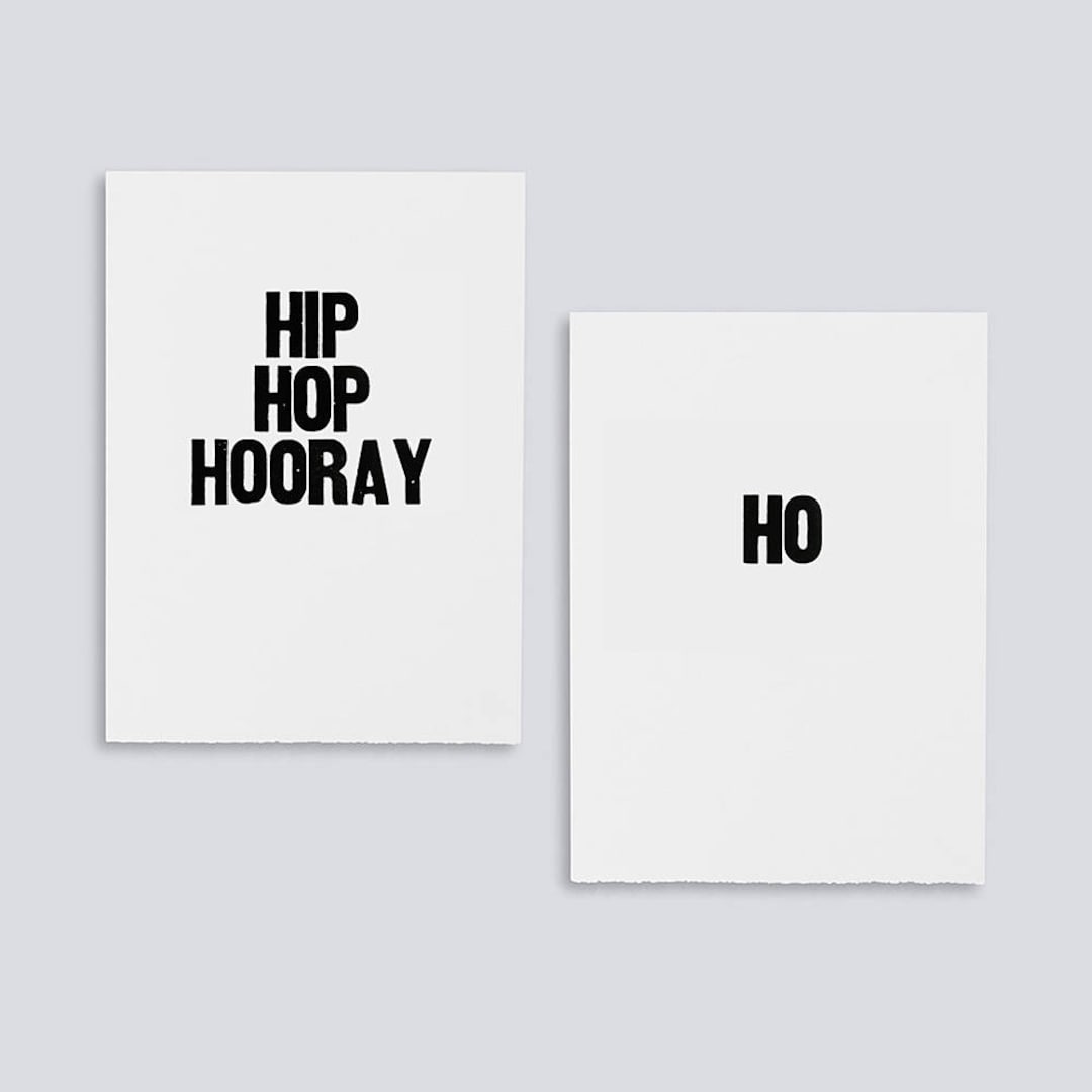Hip Hop Hooray, Ho - Etsy