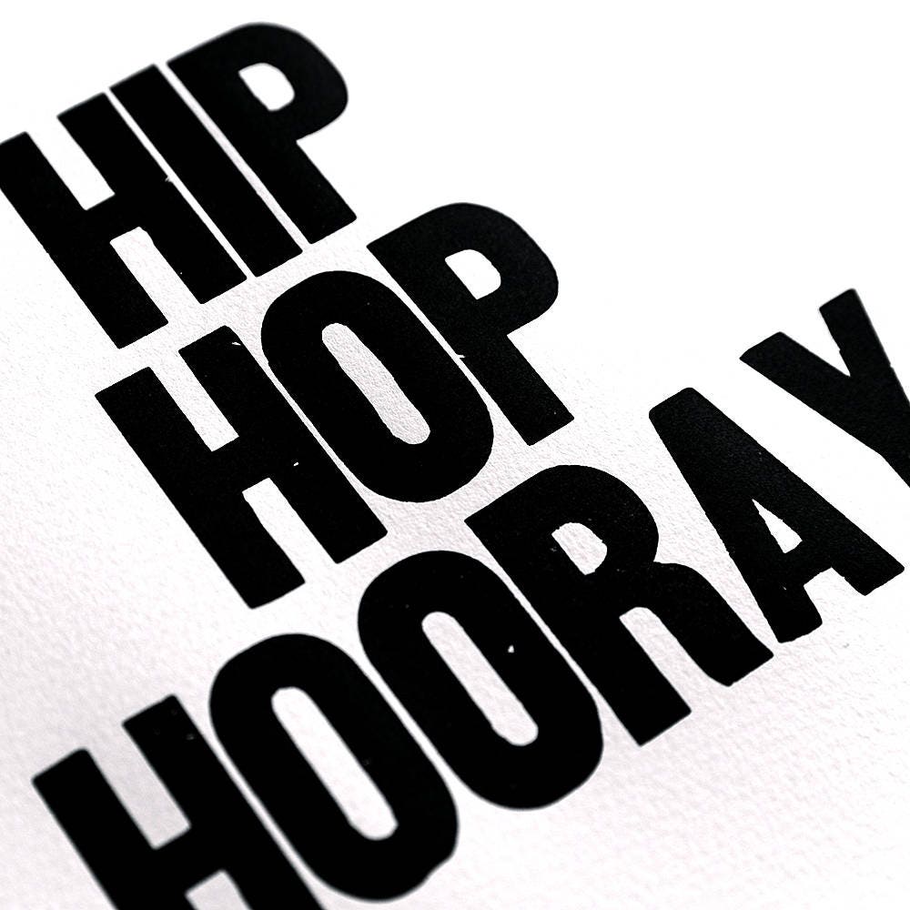 Hip Hop Hooray, Ho - Etsy