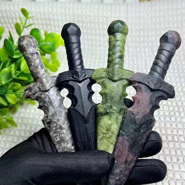 Crystal Dagger - Etsy