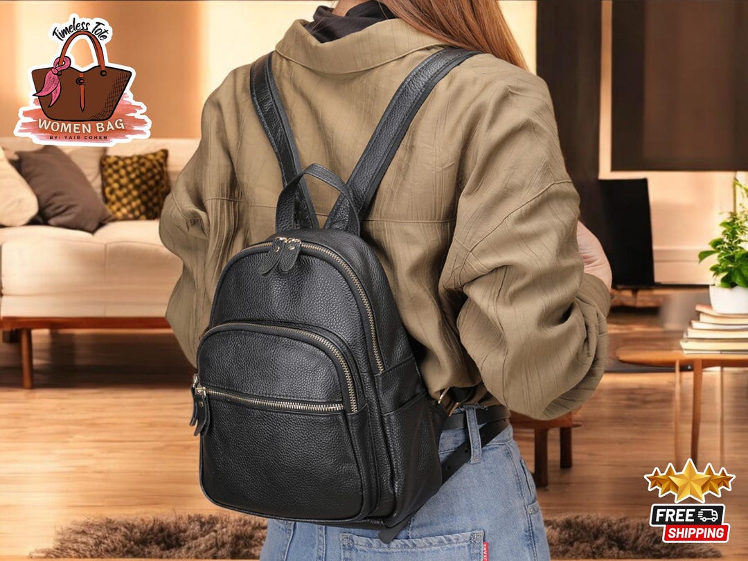 Mini Leather Backpack for Women | Cute Small Travel Bag | Stylish ...