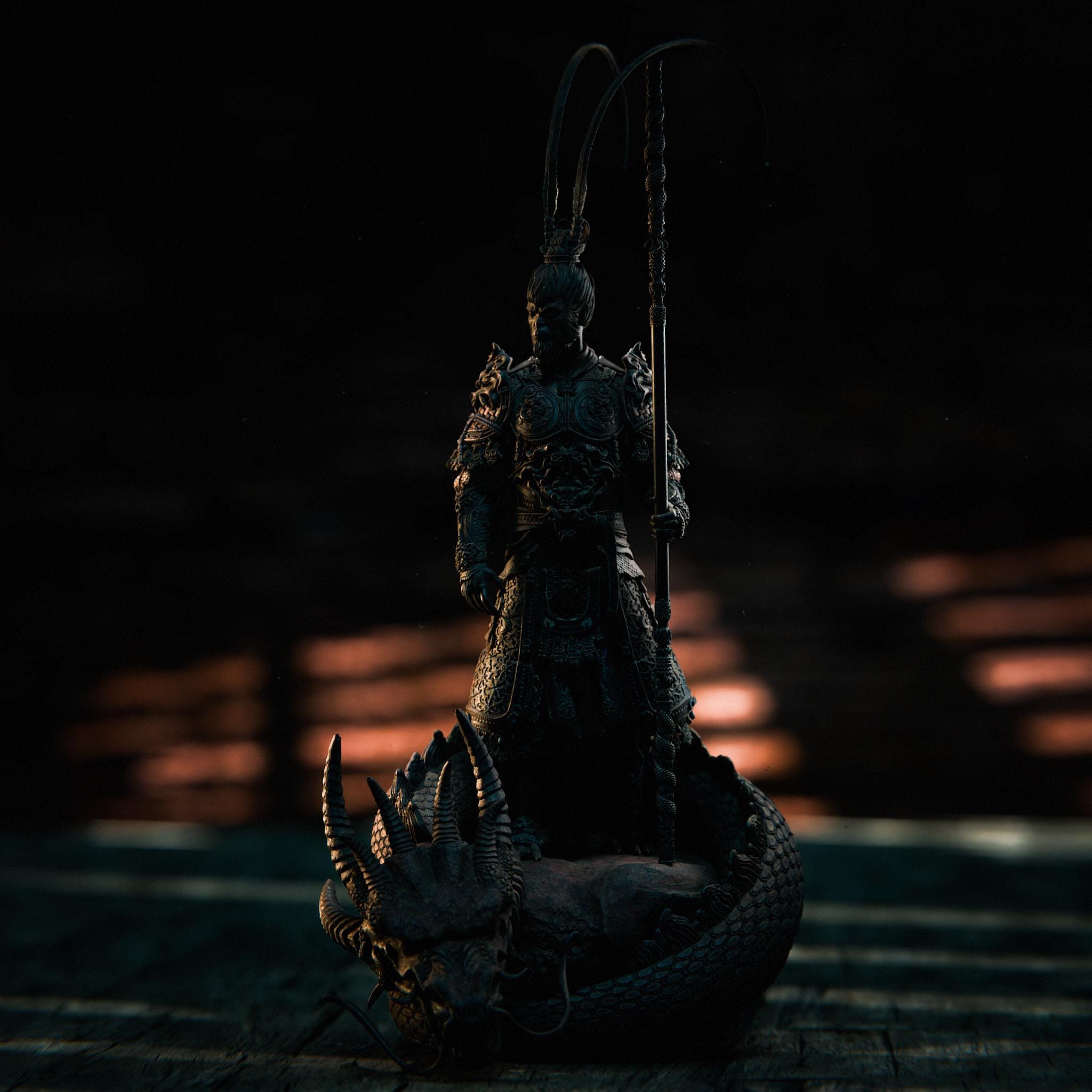 Wukong STL High-detail 3D Model, Printable Wukong Figure, Perfect for ...