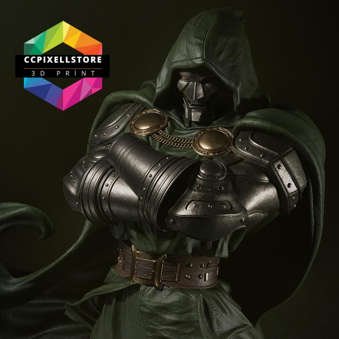 Dr. Doom STL File for 3D Printing-high Quality - Etsy Canada