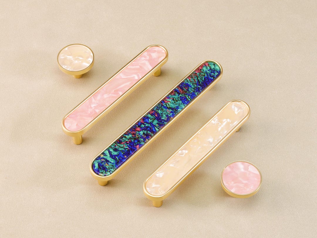 Pretty Round Bar Handles Dresser Drawer Handles Kitchen Cupboard Handle ...
