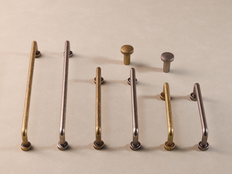 Rustic Iron Dresser Drawer Cabinet Handle Pull Knob Wardrobe Furniture ...