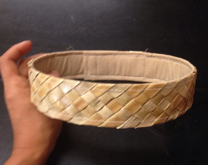 Lauhala Headpiece Base - Etsy