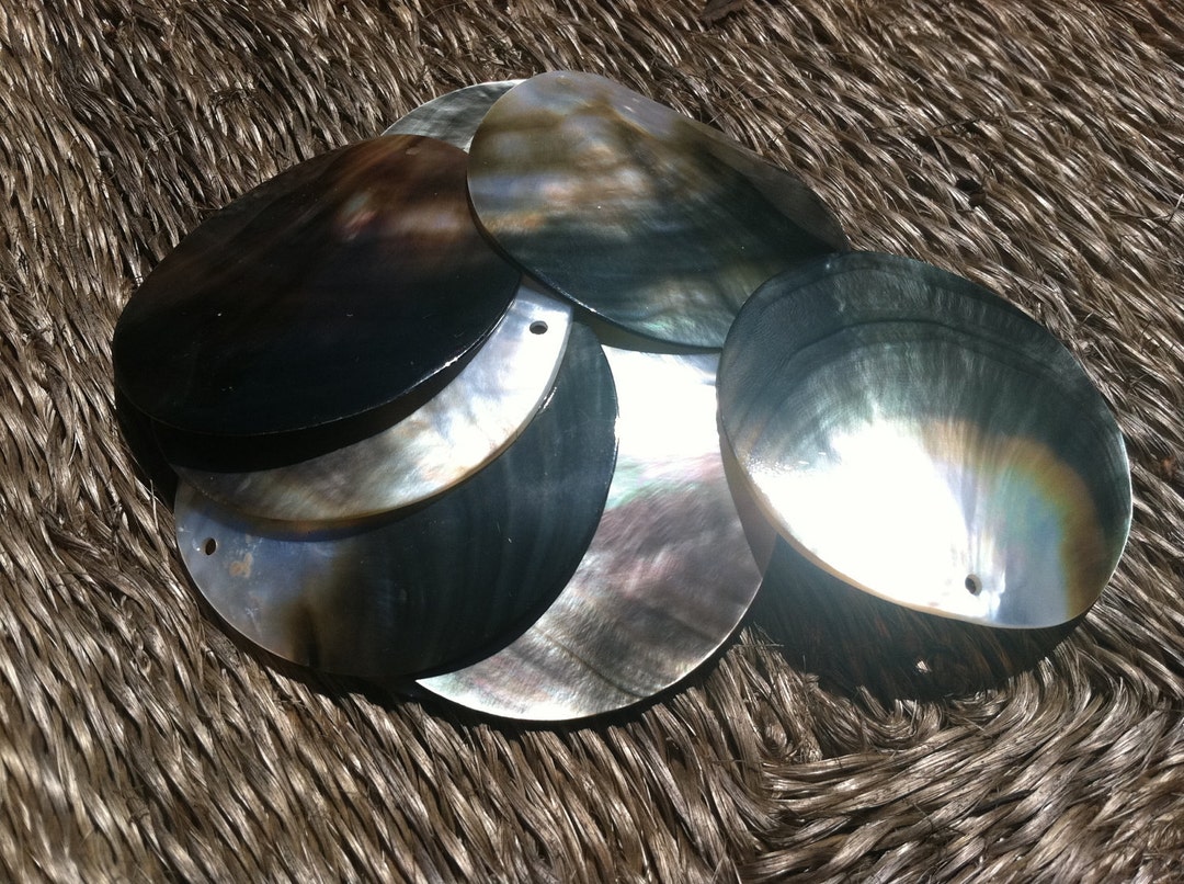 2.25 Inch Mother of Pearl Shell Round - Etsy