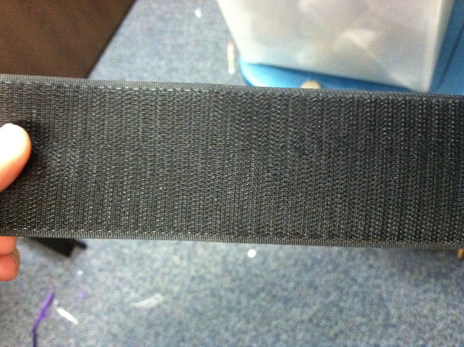 1 Yard of SUPER VELCRO Beige White or Black | Etsy