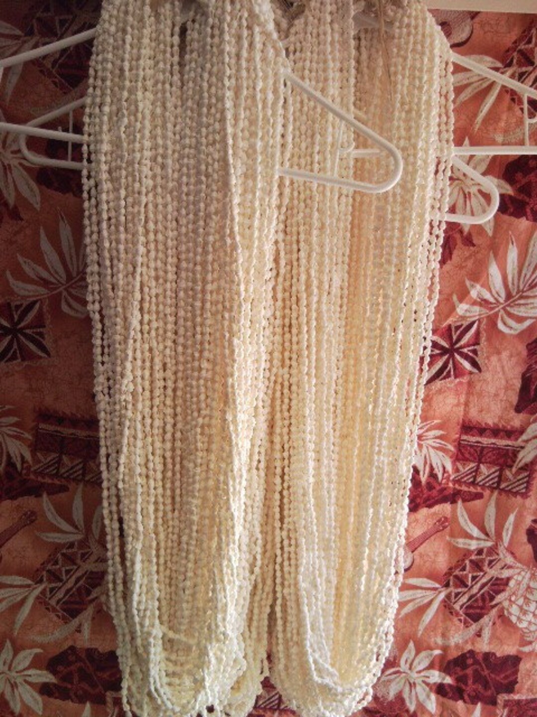 Long White Dovetail Shell Necklaces - Etsy