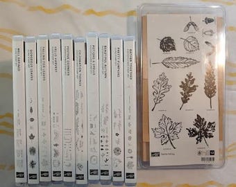 Stampin Up! Lot of 16 Stamp Sets - Ocean, Sea, Bay, Shore, Nautical ...
