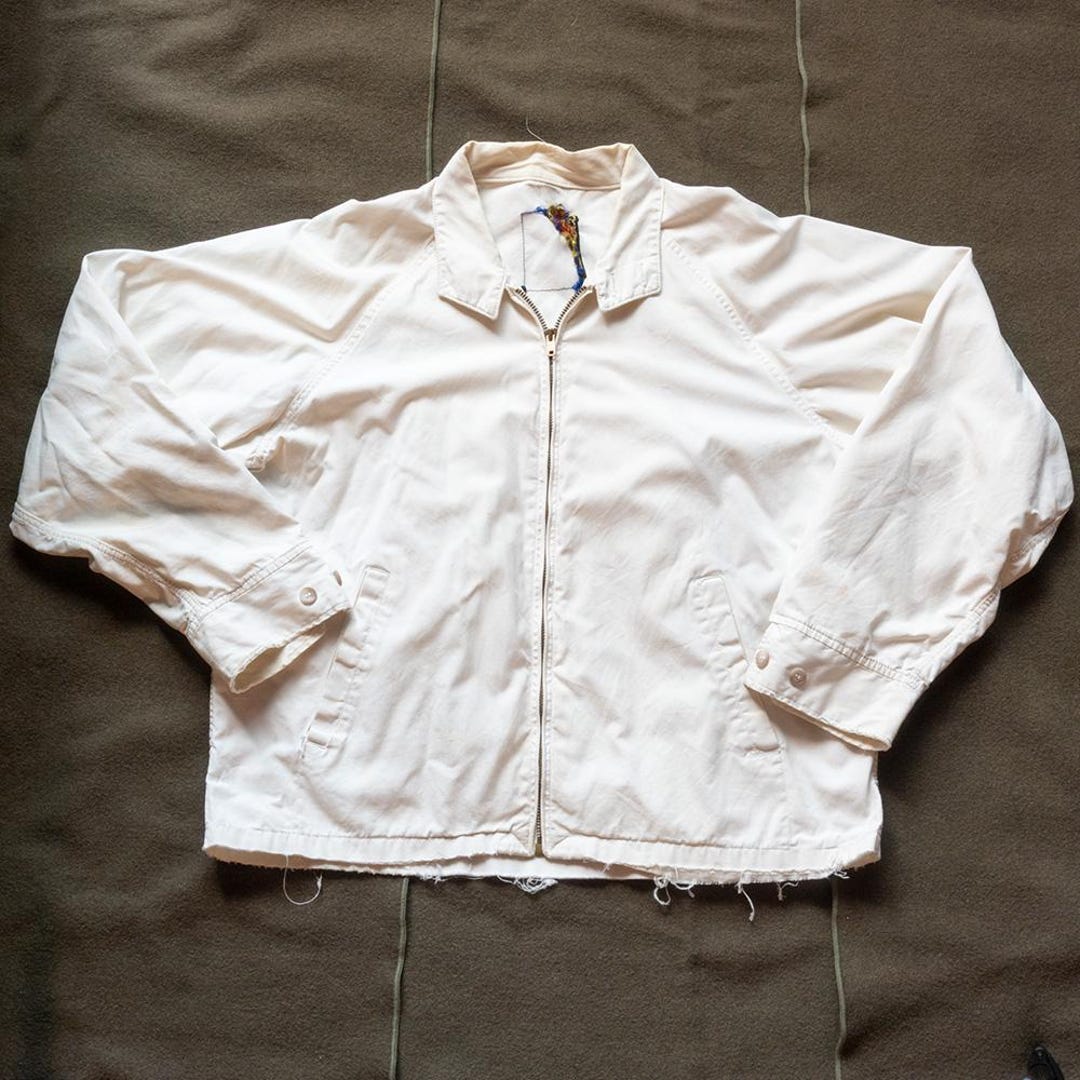 80's Boxy Shop Coverall Jacket - Etsy