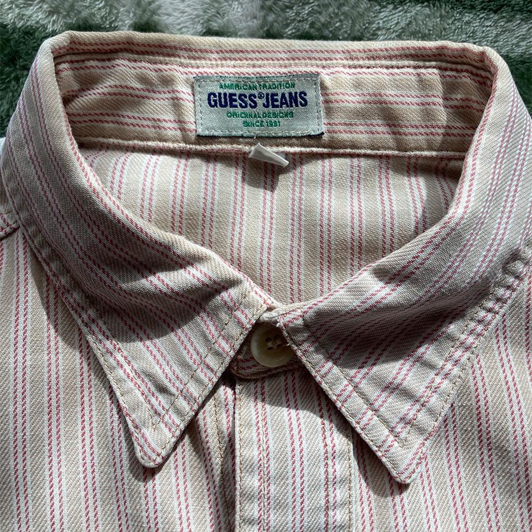 Vintage USA Guess Button Down - Etsy