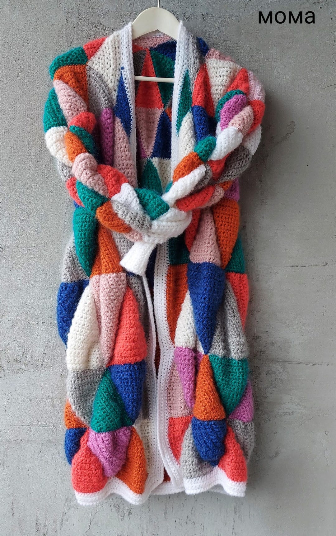 SOLD OUT Handmade Cardigan, Women Knit Mohair ,alpaca Boho Style ...