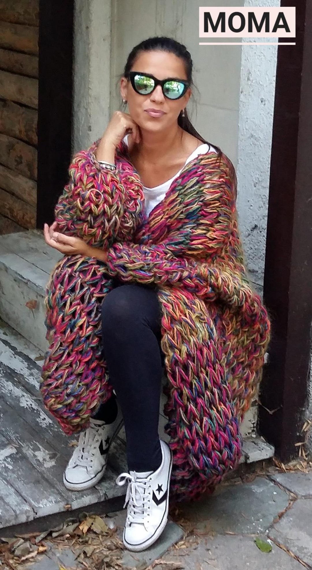 100% Handmade Cardigan Women Mohair Knit Handmade .vest Handmade by ...